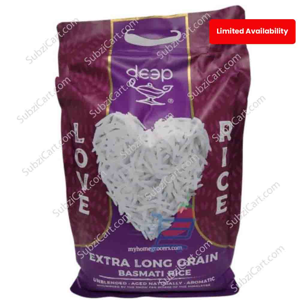 Deep Extra Long Basmati Rice, 20 Lb - SubziCart