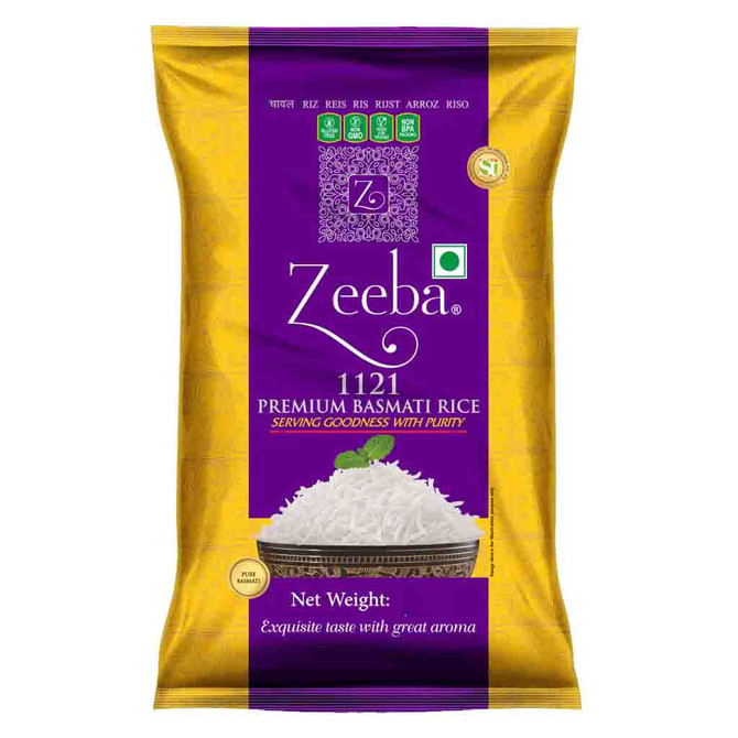 Zeebra Premium Basmati Rice, 10 Lb - SubziCart
