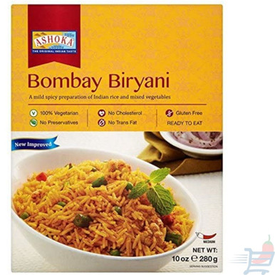Ashoka Bombay Biryani Frozen, 280 Grams - SubziCart