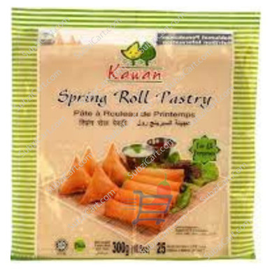 Kawan Spring Roll Pastry Frozen,300 Grams - SubziCart
