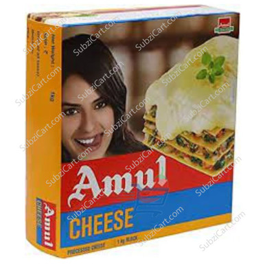 Buy Amul Cheese Block Frozen, 1 Kg Online | SubziCart.com