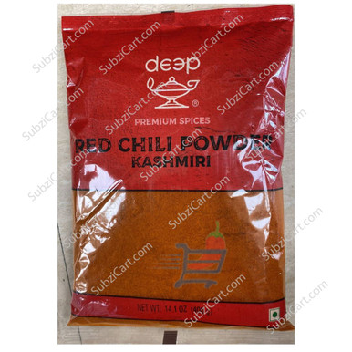 Deep Red Chilli Powder Kashmiri, 400 Grams - SubziCart