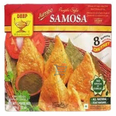 Deep Jumbo Punjabi Samosa Frozen, 15 pcs - SubziCart