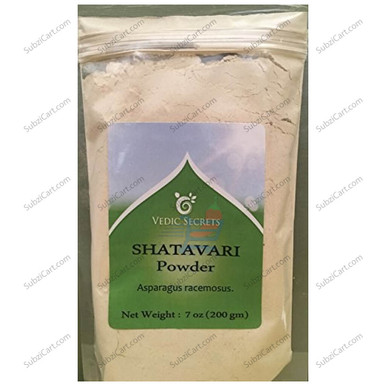 Vedic Secrets Shatavari Powder, 200 Grams - SubziCart