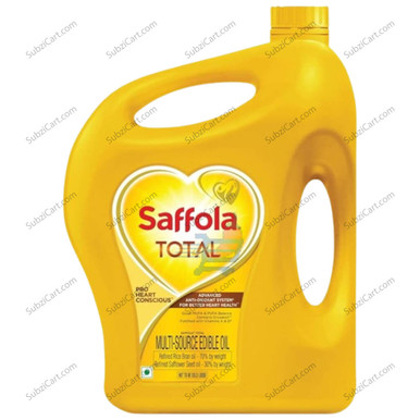Saffola Total Sunflower Oil, 5 Lit - SubziCart
