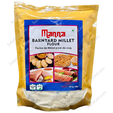 Manna Barnyard Millet Flour, 2 Lb - SubziCart