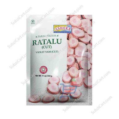 Buy Ashoka Ratalu Cut, 310 Grams Online | SubziCart.com