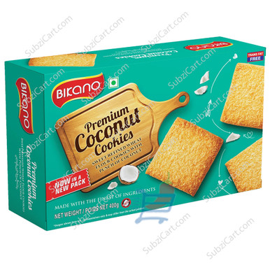 Bikano Coconut Cookies, 14.11 Oz - SubziCart