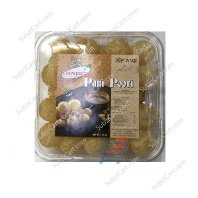 Chowpatty Pani Puri, 3.5 Oz - SubziCart