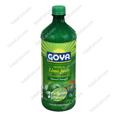Goya Tropical Lime Juice, 32 Oz - SubziCart