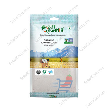 Buy Just Organic Jowar Flour, 2 Lb Online | SubziCart.com