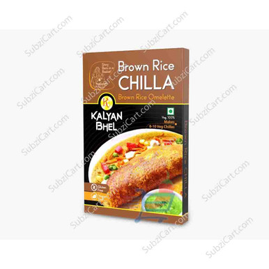 Kalyan Bhel Brown Rice Chilla Mix, 250 Grams - SubziCart