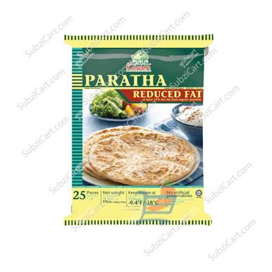 Get Kawan Paratha Reduced Fat Frozen, 25 Pcs|SubziCart.com