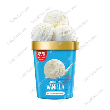 Kwality Vanilla Ice Cream Frozen, 480 ML - SubziCart