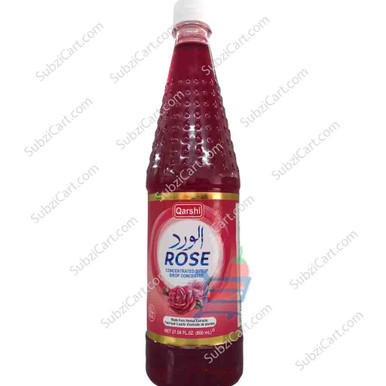 Buy Qarshi Rose Syrup, 800 ML Online | SubziCart.com