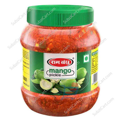 Ram Bandhu Mango Pickle, 350 Grams - SubziCart
