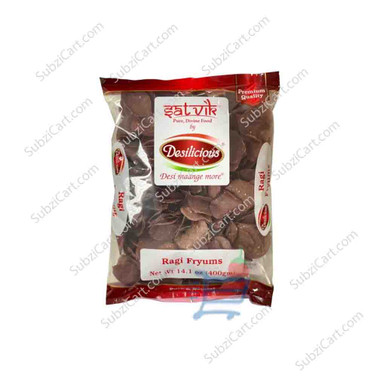 Satvik Ragi Fryums, 200 Grams - SubziCart