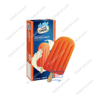 Fresh Vadilal Orange Dolly Frozen, 2 Oz | SubziCart.com