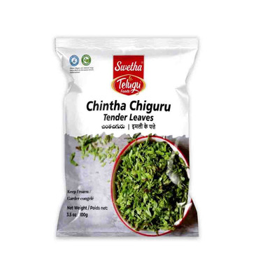 Fresh Telugu Chintha Chiguru Leaves, 100g | SubziCart.com