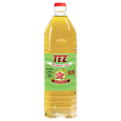 Buy Tez Cold Pressed Peanut Oil, 4.75 Liter | SubziCart.com
