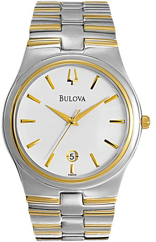Bulova Two-Tone Mens Watch 98B108 - Jacob Time Inc