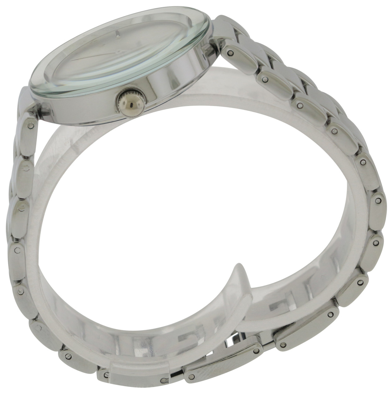 Anne Klein Silver Alloy Ladies Watch AK-1363SVSV - Jacob Time Inc