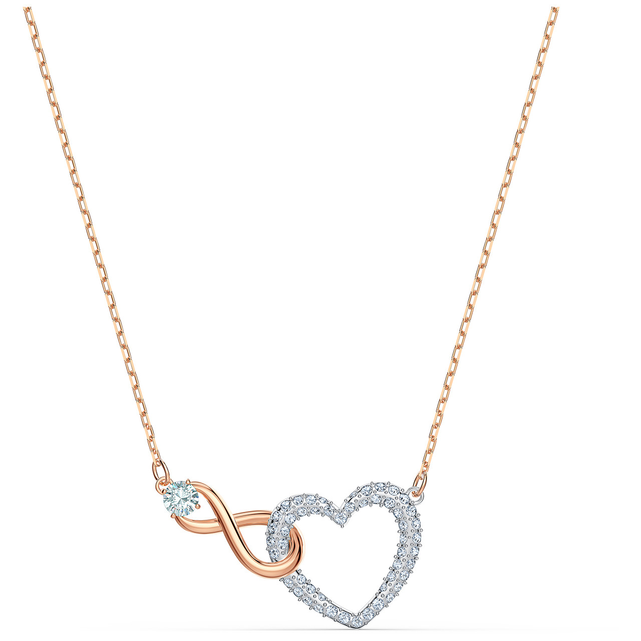Swarovski Infinity Heart Necklace