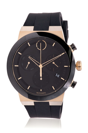 Movado Bold Fusion Chronograph Quartz Black Dial Men's Watch 3600712 ...