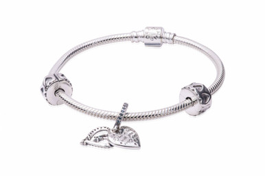 Pandora Shooting Star Heart Bracelet Gift Set B801986-19 - Jacob Time Inc