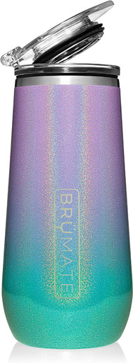 Brumate Flute Insulated 12oz Champagne Flute - Glitter Mermaid CF12GMR ...