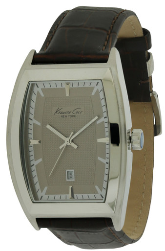 Kenneth Kole New York Leather Mens Watch KC1417 - Jacob Time Inc