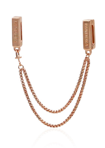 PANDORA Reflexions Floating Chains Safety Chain - PANDORA Rose 787601 ...