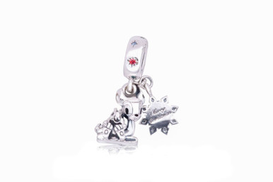Pandora Disney Bambi & Thumper Dangle Charm 799647C01 - Jacob Time Inc