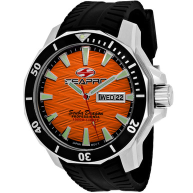 Seapro Scuba Dragon Diver Limited Edition 1000 Meters Mens Watch SP8314 ...