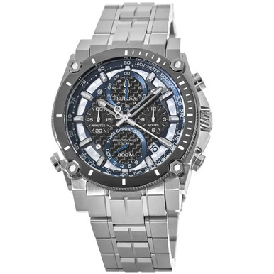 Bulova Precisionist Mens Watch 98B316 - Jacob Time Inc