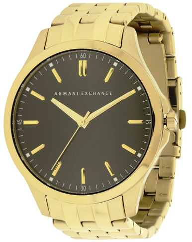 Armani Exchange Gold-Tone Mens Watch AX2145 - Jacob Time Inc