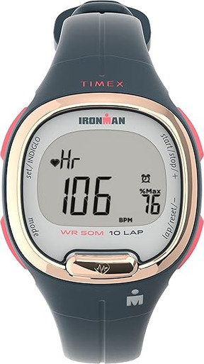 Timex Ironman HeartFIT Transit+ Resin Activity and Heart Rate Ladies ...