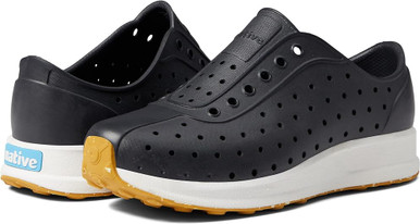 Native Robbie Child Sneaker - Jiffy Black/Shell White/Mash Speckle ...