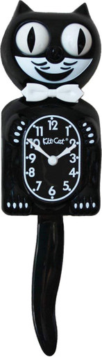 Kit Cat Klock Gentlemen The Original - Classic Black BC-1 - Jacob Time Inc