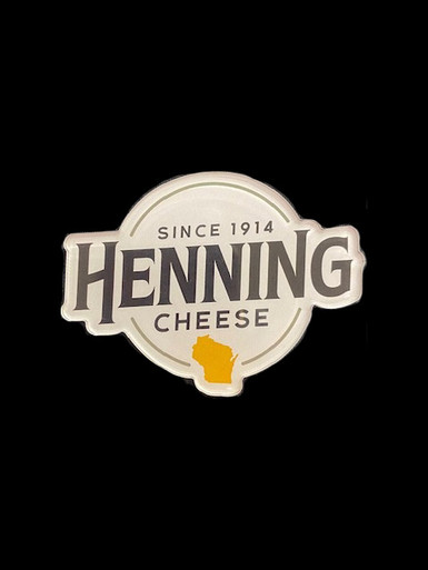 Henning's Wisconsin Cheese - Henning Cheese Logo Magnet