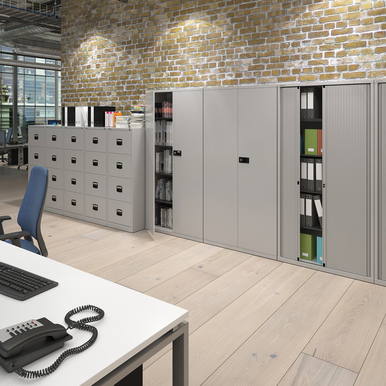 Bisley storage cabinet