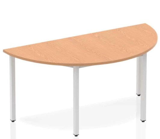 Impulse Semi-Circle Table with Box Frame Leg