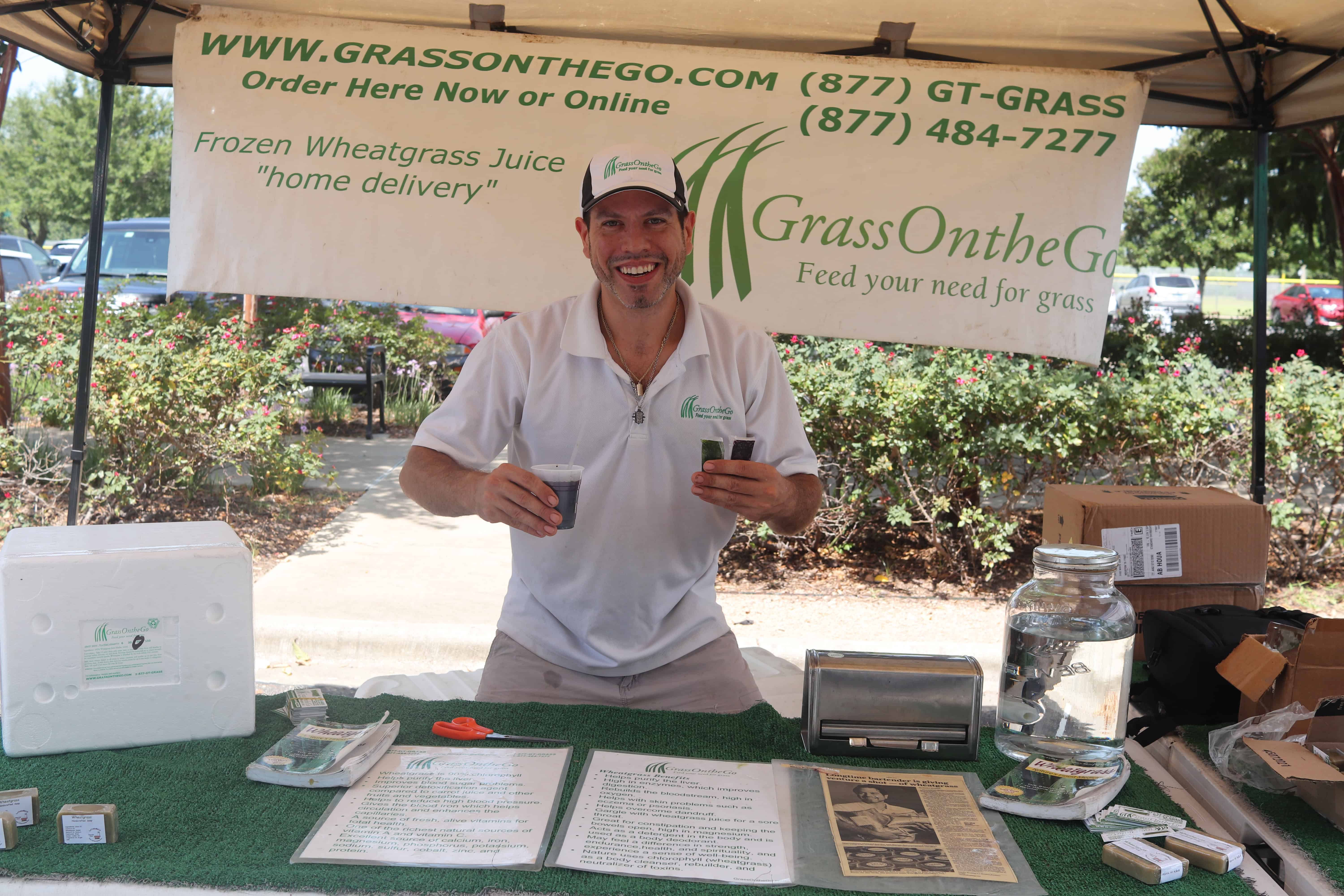 Grass On the Go: Flash Frozen Live Wheatgrass Juice Grass Shots