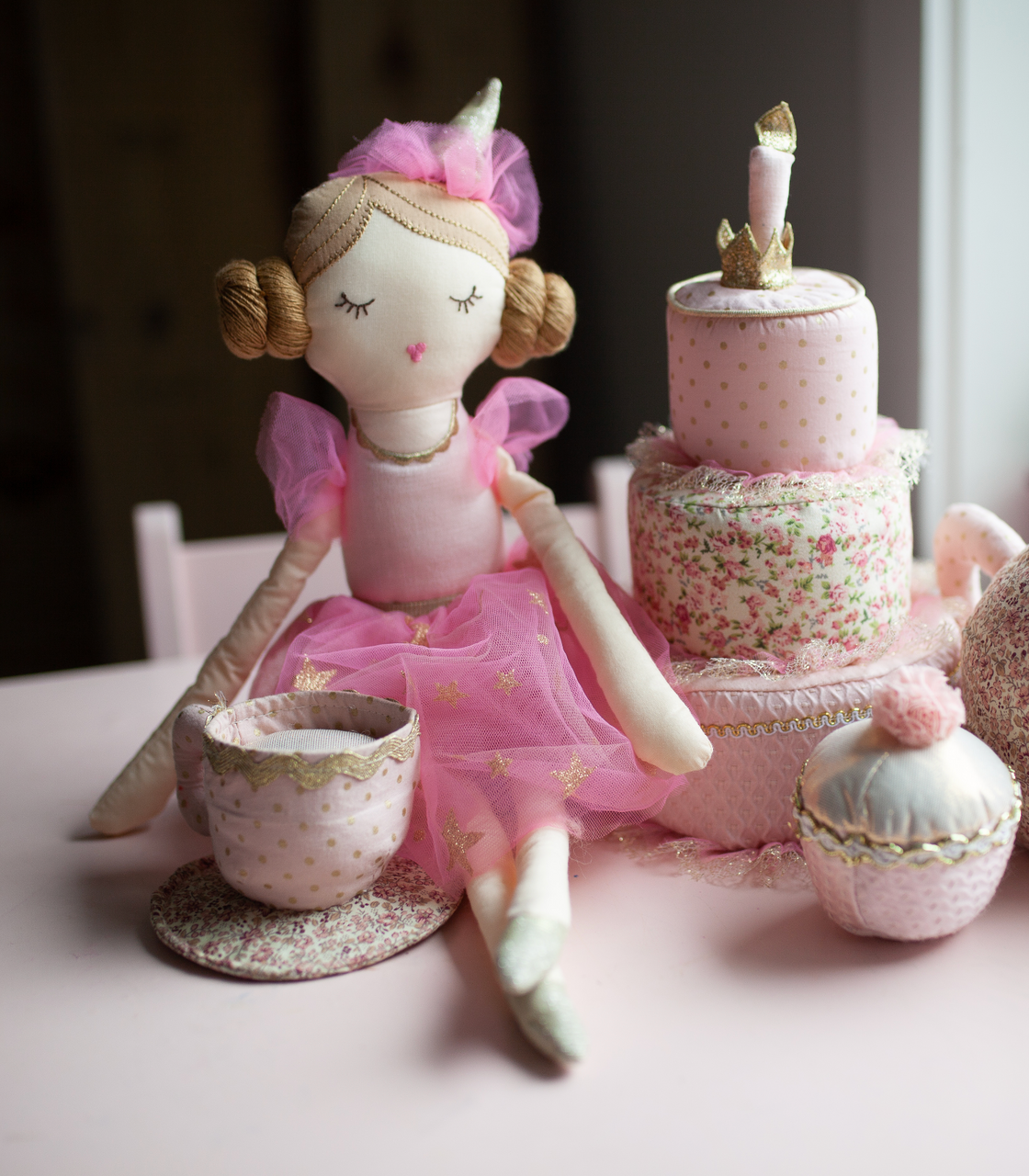 "Brigitte" Birthday Party Princess - Princess Heirloom Doll