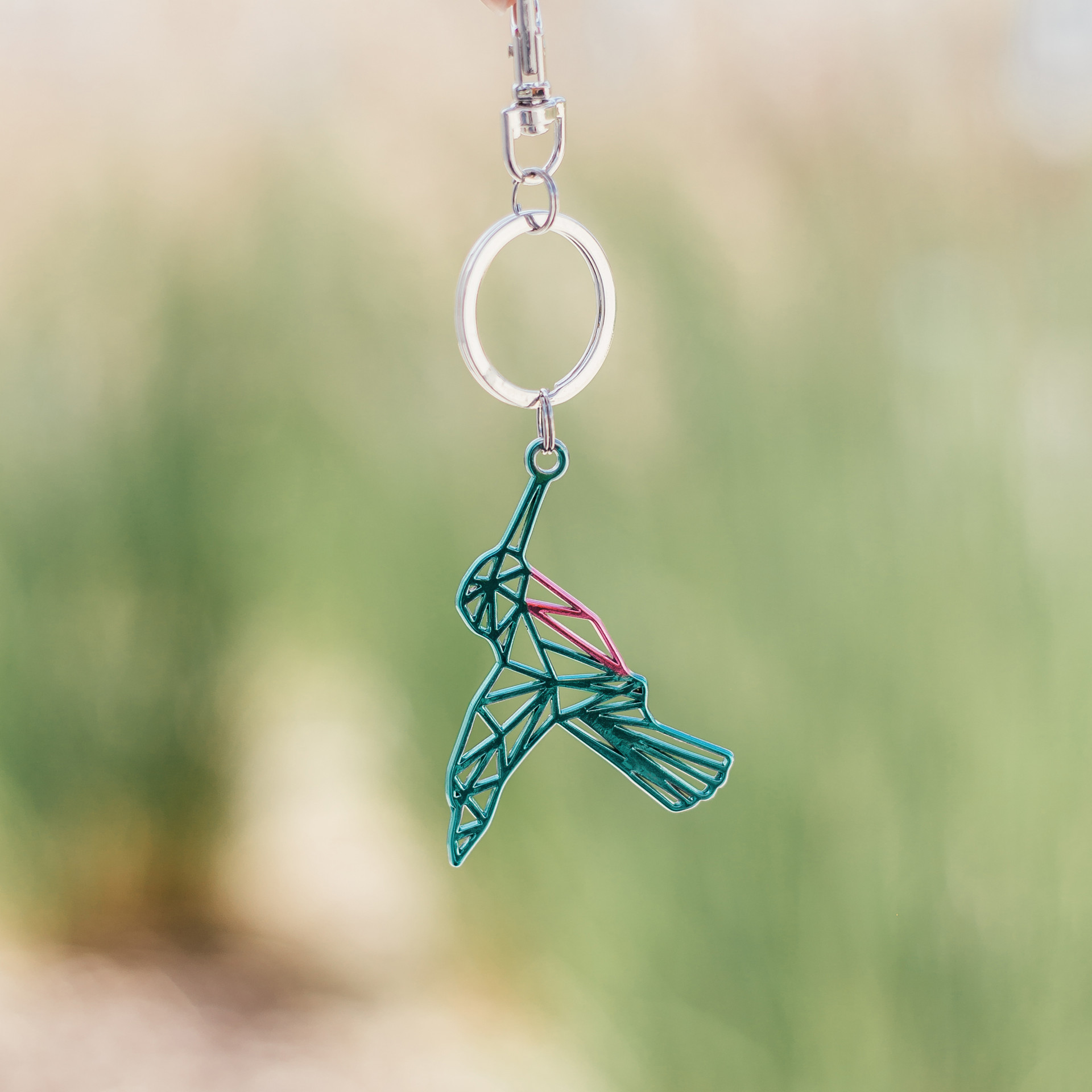 Hummingbird Key Chain - Color-Changing Key Chain | Del Sol