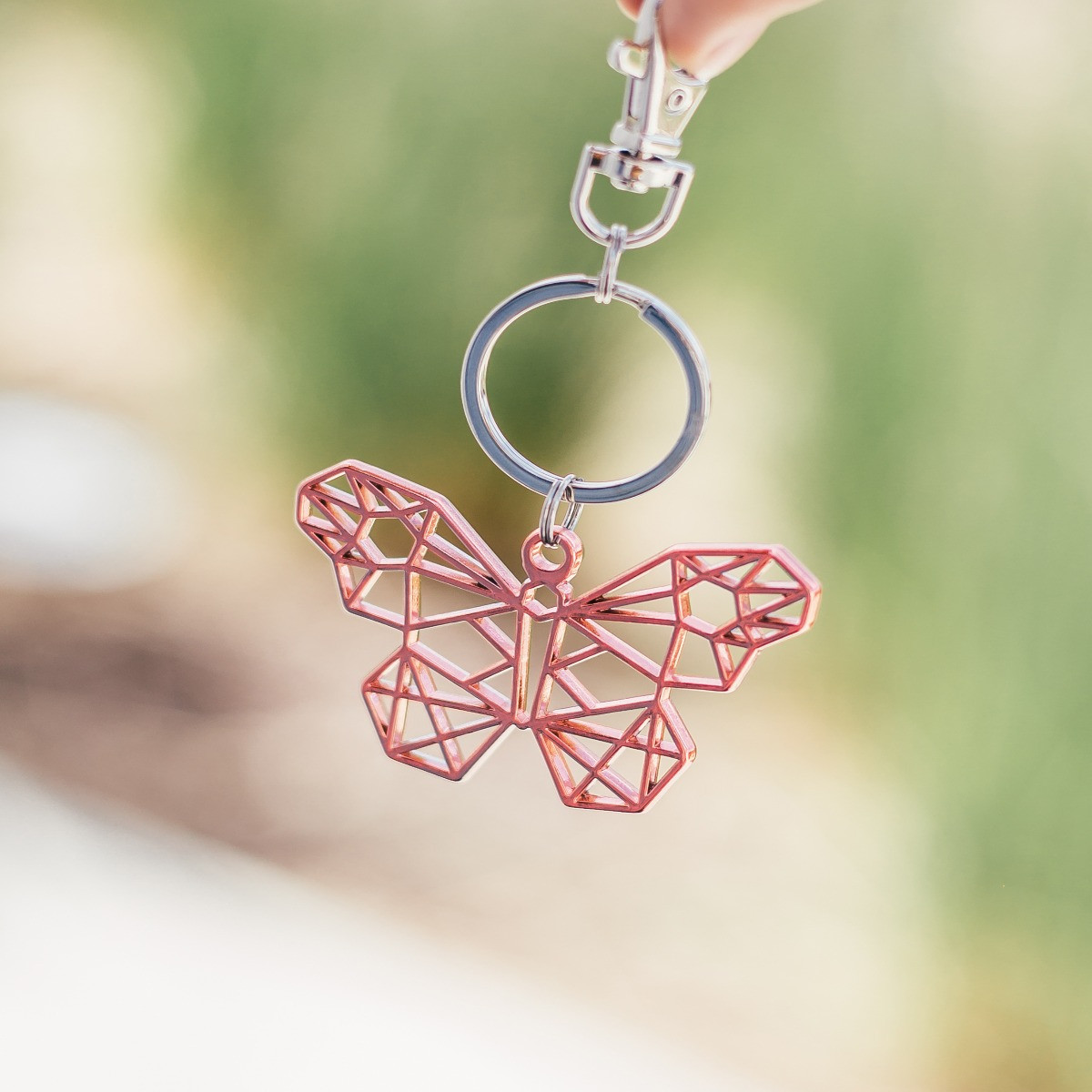 Color-Changing Butterfly Key Chain | Del Sol
