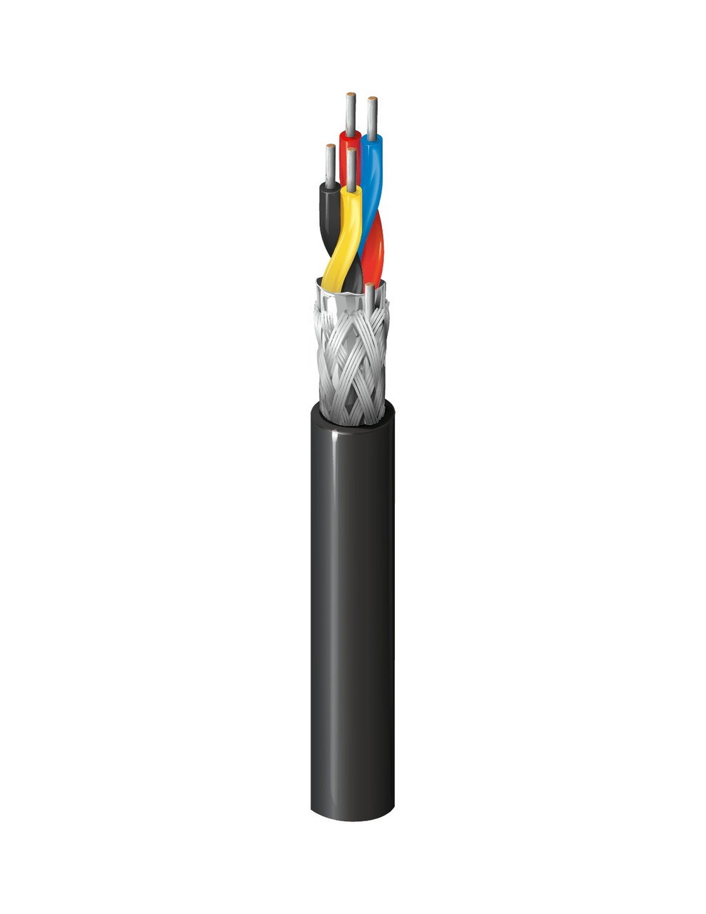 Belden 9855 Pos Cable 22 2pr Tc Po Oa Foil55 Tc Braid Pvc