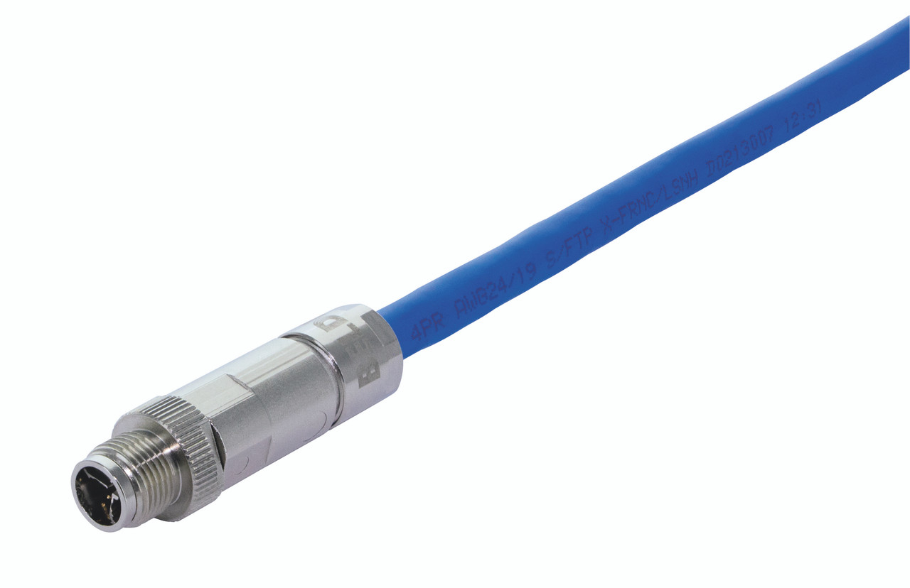 Belden BRSCCS 8X/9 - M12 Data Field Attachable, crimp termination ...