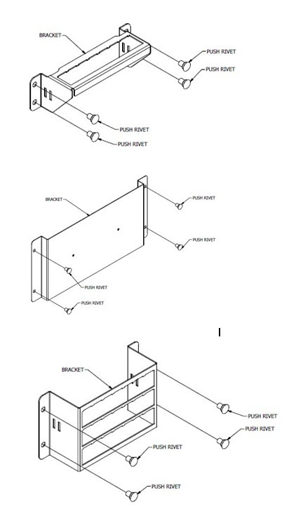 Belden Consolidation/MDU Brackets - Consolidation/MDU Enclosures Brackets