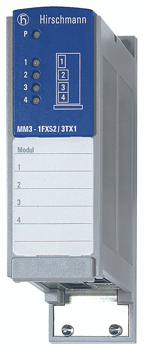 Belden MM3-1FXS2/3TX1 - Media module for MICE Switches (MS...), 100BASE ...